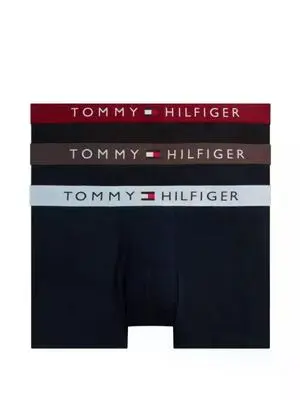 Tommy Hilfiger Logo-waistband Boxers - Black