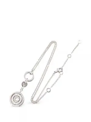 BVLGARI 18kt White Gold Astrale Link Necklace - Silver