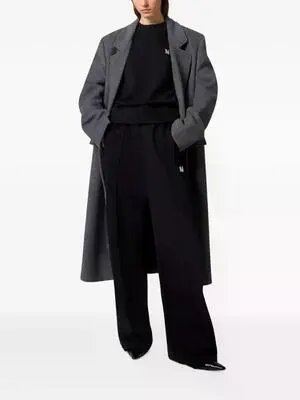 MSGM Logo-patch Drawstring Track Pants
