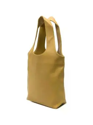 A.p.c. Logo Print Tote Bag - Yellow