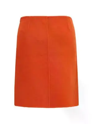 P.a.r.o.s.h Wool Mini Skirt - Orange