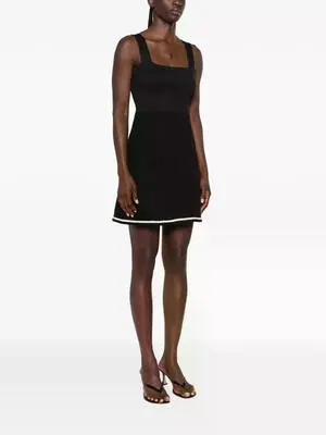 Maje Square-neck Sleeveless Maxi Dress