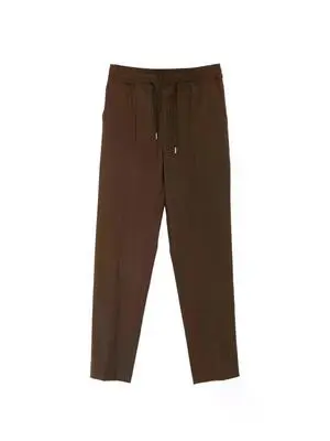 Sandro Drawstring-waist Pocket Trousers - Brown