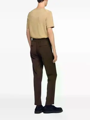 Sandro Elasticated Wool Trousers
