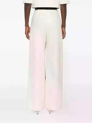 Maje Button-detail Straight-leg Trousers
