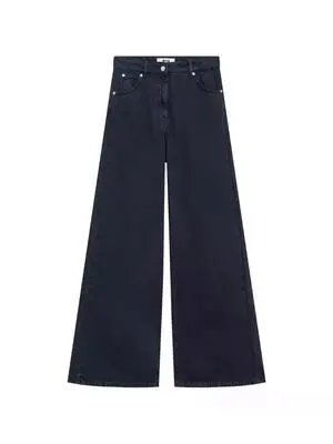 MSGM Wide-leg Jeans - Blue
