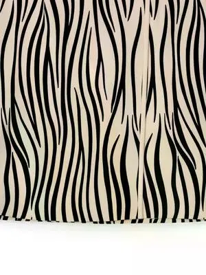 Valentino Garavani Zebra-print Midi Skirt