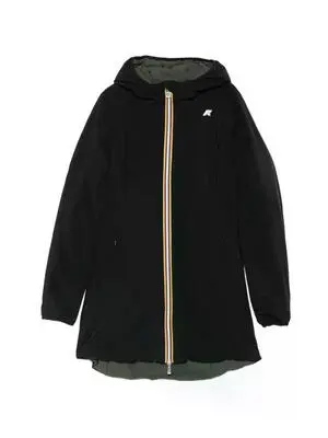 K-WAY Reversible Hooded Coat - Black
