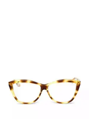 Victoria Beckham Tortoiseshell Cat Eye Eyeglasses - Brown
