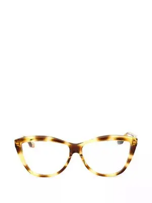 Victoria Beckham Tortoiseshell Cat Eye Eyeglasses - Brown