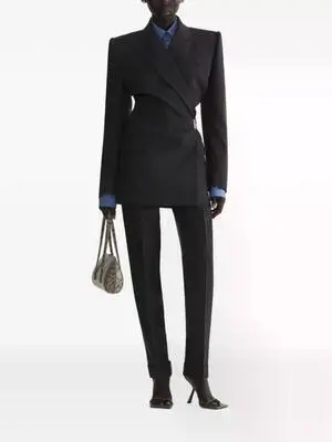MUGLER Twisted Double Breasted Jacket