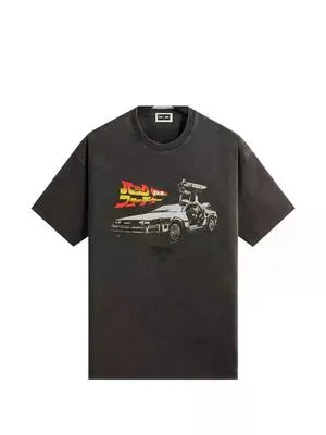 Kith X Back To The Future Delorean T-shirt - Black