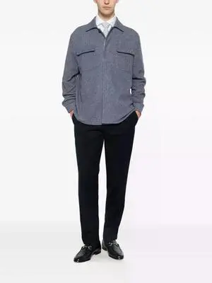 Eleventy Flap-pocket Shirt Jacket