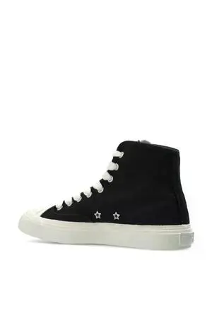 Kenzo Hoshi High Floral-embroidered Sneakers