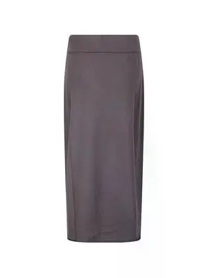 Labo.art Elasticated-waistband Pencil Midi Skirt