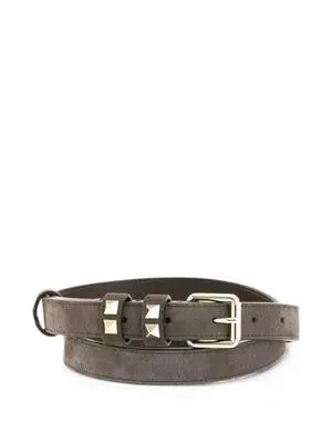 Valentino Garavani Rockstud Suede Belt