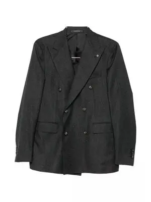 Tagliatore Double-breasted Wool Suit - Grey