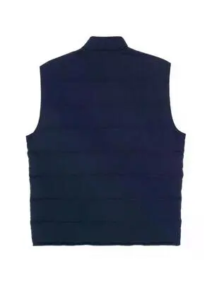Eleventy Quilted-pattern Gilet