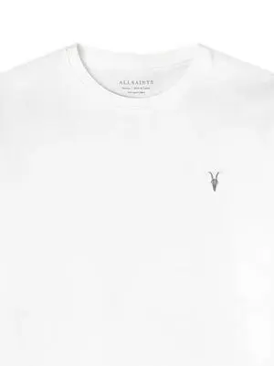 ALLSAINTS Ramskull-embroidered T-shirt - White