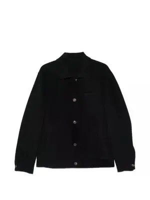 Eleventy Button-up Jacket - Blue