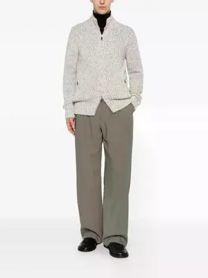 Eleventy Long-sleeve Zip-fastening Cardigan