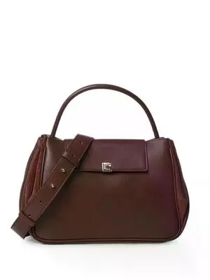 COCCINELLE Suede-panel Leather Tote Bag