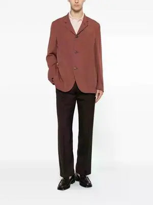 Eleventy Mandarin-collar Buttoned Jacket