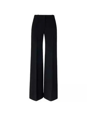 Ermanno Scervino Pressed-crease Tailored Trousers - Black
