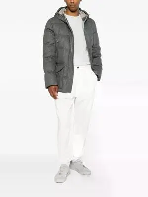 Eleventy Pleated Corduroy Trousers