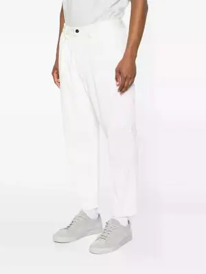 Eleventy Pleated Corduroy Trousers