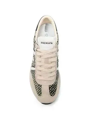 Premiata Bethcoin Snakeskin-effect Sneakers