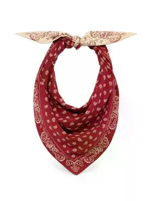 Guest In Residence Wild Rag Bandana Scarf - Red