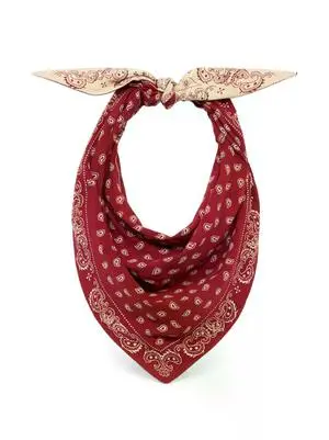 Guest In Residence Wild Rag Bandana Scarf - Red