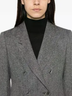 Tagliatore Herringbone Double-breasted Jacket