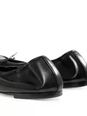 CHRISTEN Tabi Bow-detail Ballet Flats