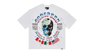 GODSPEED Planet Futbol T-shirt - White