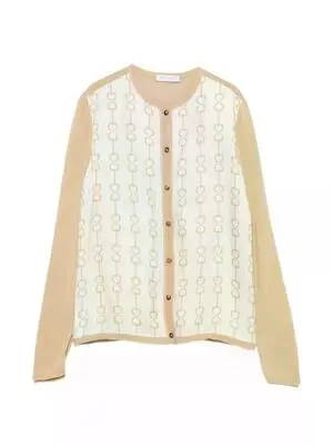 Celine 2000 Chain-print Cardigan