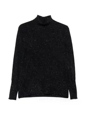 Peserico Turtleneck Sweater - Black