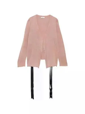 LANVIN 2000s V-neck Cardigan - Pink
