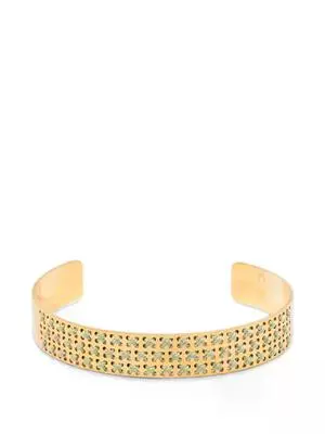 L'EIGHT STUDIO Engraved Cuff Bracelet - Gold