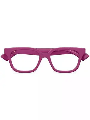 Gucci Square-frame Glasses - Red