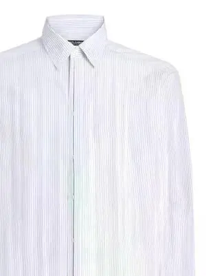 Dolce & Gabbana Striped Poplin Martini Shirt
