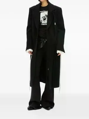 ANN DEMEULEMEESTER Dot Ruched T-shirt