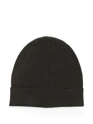 Rick Owens Ribbed-knit Beanie Hat