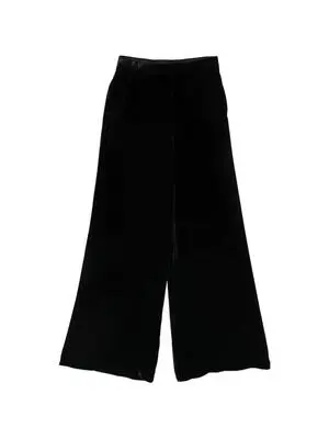 Rick Owens Velvet Trousers - Black