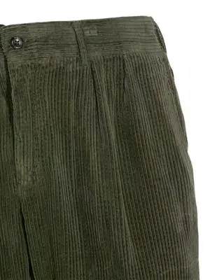 04651 / A TRIP IN A BAG Pleated Corduroy Trousers
