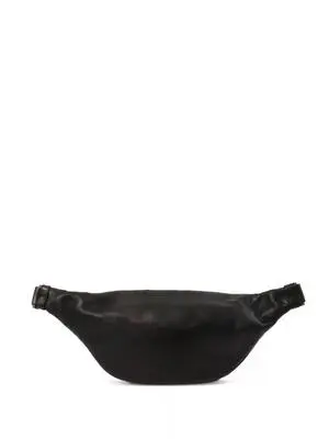 Bottega Veneta Intrecciato Leather Belt Bag - Black