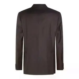 LARDINI Double-breasted Suit - Brown