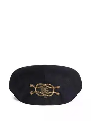 Dolce & Gabbana Cotton Flat Cap - Blue