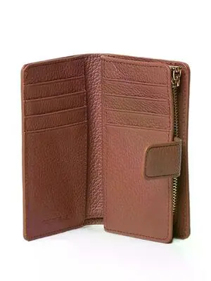 COCCINELLE Metallic Soft Press-stud Wallet